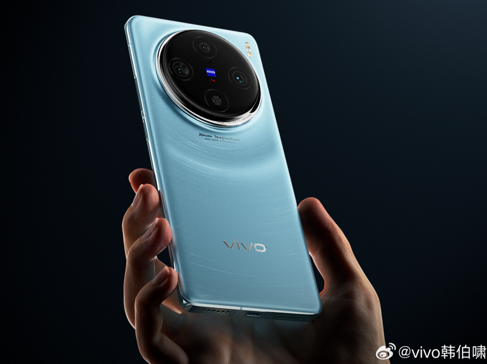 刚刚！vivo X100蓝色款官图现身，起售价3999元 | 爱活网 Evolife.cn
